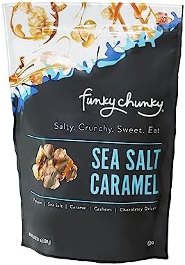 Amazon.com: Funky Chunky | Gourmet Chocolate Popcorn Snacks | Sea Salt ...