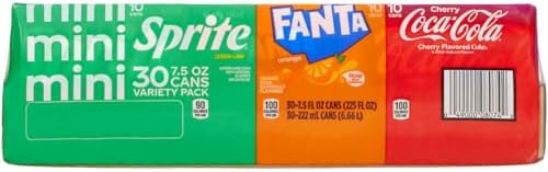 Amazon.com : Coca-Cola Mini Cans Variety Pack (7.5oz/ 30Pk), 225 Fl Oz ...