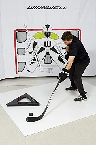 Winnwell Triangle Hockey Passing Aid - Passing & Stick Handling Trainer ...