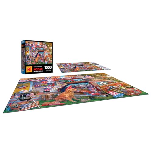 Snapklik.com : Kodak Premium - 4th Of July Yard - 1000 Piece Jigsaw ...
