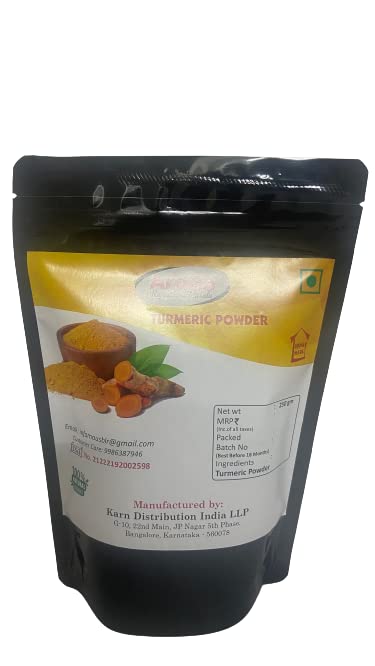 AroGo Brand Rajasthani Turmeric Powder 250gm (Pack of 1) : Amazon.in ...