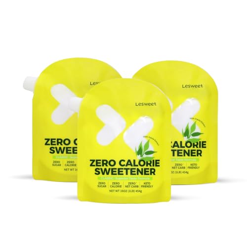 Lesweet Zero Calorie Sweetener, Erythritol Sweetener, Granulated Sugar ...