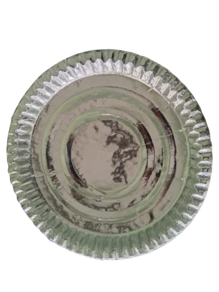 Buy Silver Paper Plate 12" 100 Pcs Pack of 3 Online at Low Prices in ...