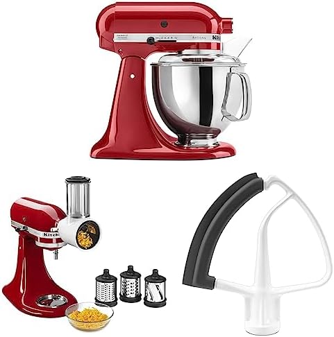 Amazon.com: KitchenAid KSM150PSER Artisan Tilt-Head Stand Mixer with ...