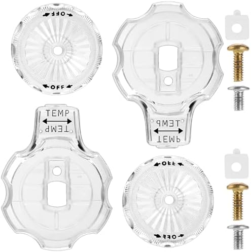 2 Set Replacement for MXT11 Shower Faucet Handle Replacement Acrylic ...