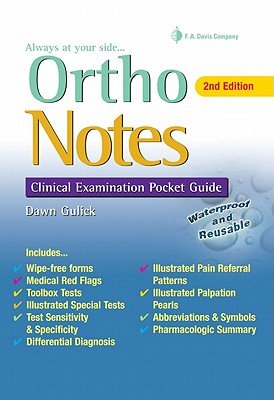 Ortho Notes: Clinical Examination Pocket Guide [ORTHO NOTES REV/E 2/E ...