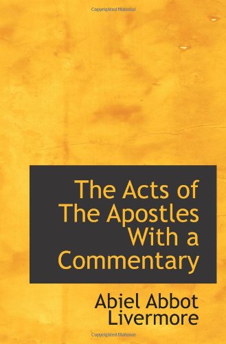 Amazon.com: The Acts of The Apostles With a Commentary: 9781113593306 ...