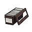 Amazon.com: NETTIA Stackable CD Disc Storage Box - Holds 70 Discs, 17.7 ...