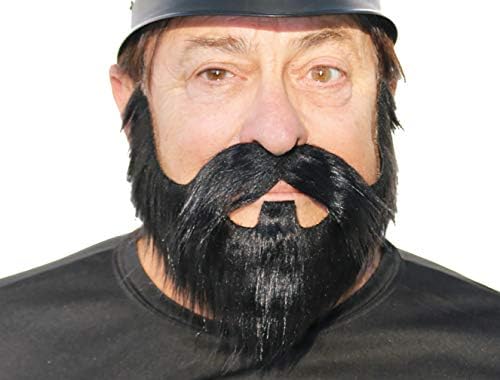 Amazon.com: Hipster Beard Costume Self Adhesive False Straggly Facial ...
