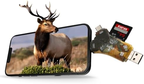 Amazon.com: GearOZ 4 in 1 Trail Camera Viewer SD TF Card Reader ...