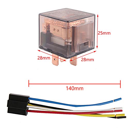 Snapklik.com : Car Automotive Universal Transparent Relay 12V 60A SPDT ...