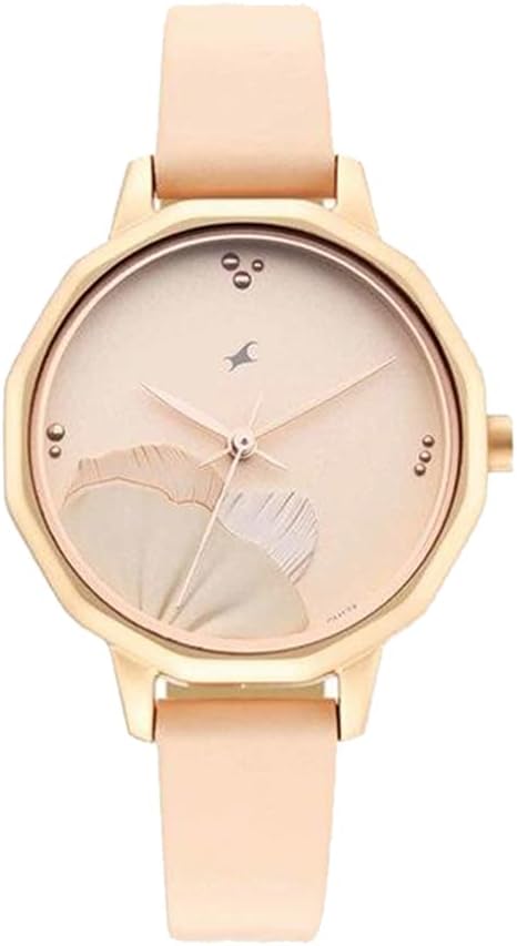 Fastrack Analog Rose Gold Dial Women's Watch-68028WL01/68028WL01 ...