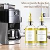 Amazon.com: GIXSEGIE Olive Oil Dispenser Bottle with Bamboo Tray, Metal ...