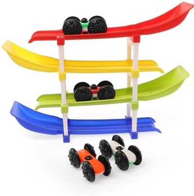 Toy Imagine 4 Car Ramp Race up The Excitement: Racer Ramp Car Toy for ...