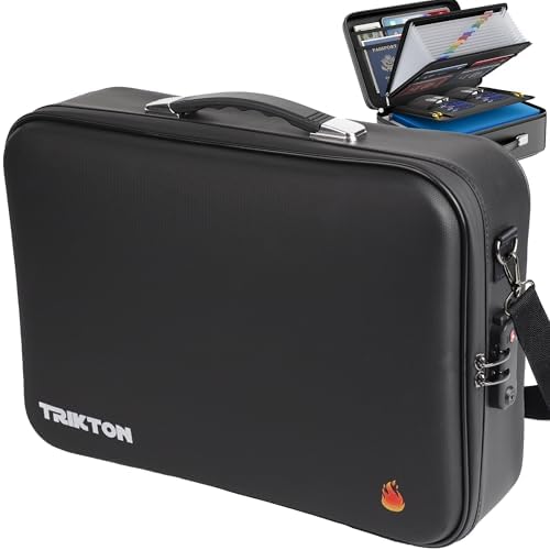 Amazon.com: TRIKTON XXL Legal-Size Fire & Water-Resistant Document Box ...