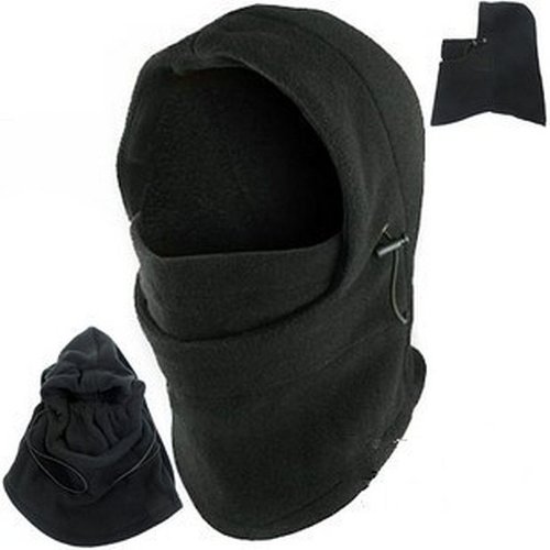 Face Fleece Thick Black Full Cover Face Mask : Amazon.in: Car & Motorbike