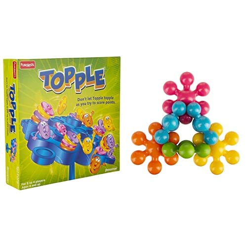 Buy Funskool Games-Topple, Strategy Balancing and Skill Educational Board Game, 6 & Above Star ...