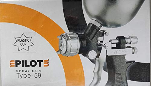 Pilot Painting Spray Gun - Type 59 - Pilot, Silver, Pack of 1 : Amazon ...