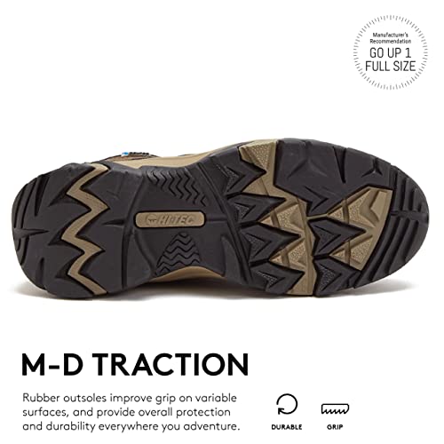 HI-TEC Apex Lite Mid WP Waterproof Hiking Boots for Women, Lightweight ...