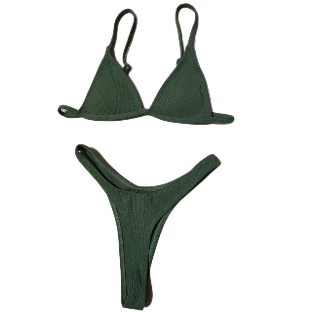 Hujinglshujingls Girls Bikini Set Sexy Brazilian Swimsuit Small Cup ...