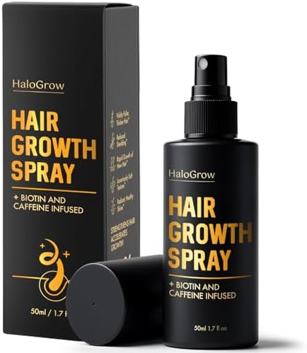 Amazon.com : Halogrow Hair Growth Serum Spray for Women & Men Hair Loss ...