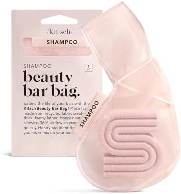 Amazon.com : Kitsch Rice Shampoo & Conditioner Bar, XL Exfoliating Body ...