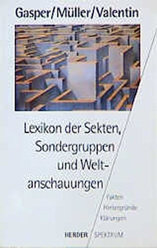 Amazon.com: Lexikon der Sekten, Sondergruppen und Weltanschauungen ...
