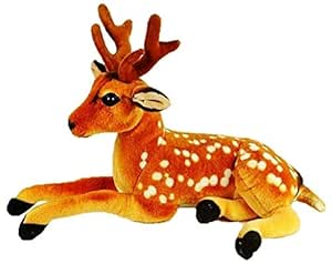 Buy Cute Deer Stuffed Plush Soft Toy for Kids Lovable Huggable Skin ...