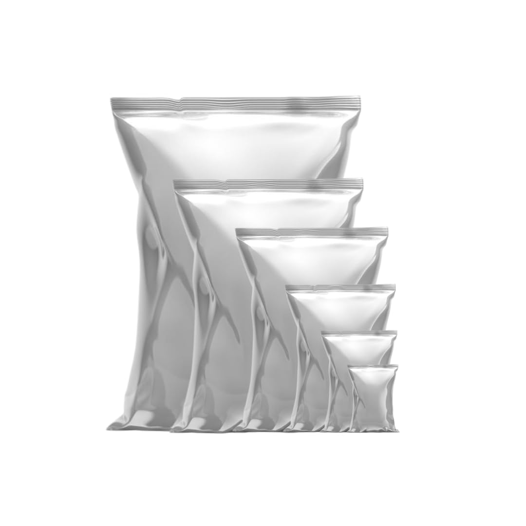 SMART PACK Silver Pouches (Metalized) for Food, Tea, Coffee Stationary ...