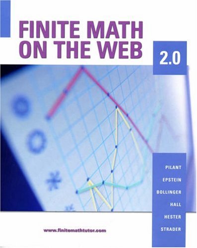 Finite Math on the Web 2.0 (with CD-ROM): Pilant, Michael, Epstein ...
