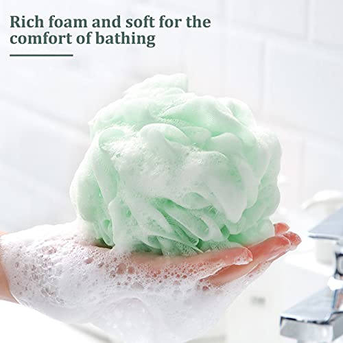 Snapklik.com : Bath Sponge Shower Loofahs, 4 Pieces Soft Net Body ...