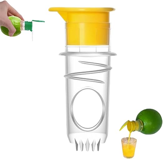 Amazon.com: Screw-Top Lemon Squeezer, Manual Juicer with Filter Lime ...