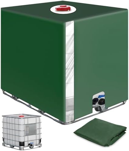 SOBEAU IBC Tank Cover 1000 L, IBC Container Accessories, Water Tank ...