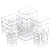 Amazon.com: Oarolloy 24pcs Small Storage Containers 6 Mixed Sizes Mini ...