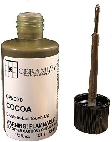 Amazon.com: Ceramifix .5 oz Cocoa Touch up Paint for Tile, Appliances ...