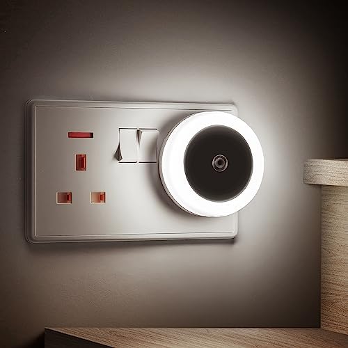 Auraglow Automatic Plug in Multi Colour Plug Through LED Nursery Night ...