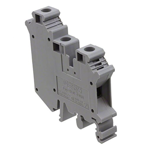 Phoenix Contact, 3005196, UK 10-Twin 1-Level Terminal Block with Double ...