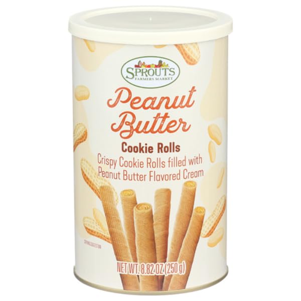 Amazon.com: Sprouts Peanut Butter Cookie Rolls - 8.82 oz. : Grocery ...
