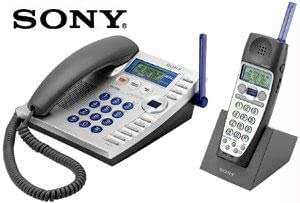 Amazon.com : SONY 2.4GHz CORDLESS PHONE SYSTEM : Cordless Telephones ...