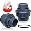 Amazon.com: Boltigen 2pcs 1-1/2 PVC Pool Pump Fitting Coupling, 1.5 ...