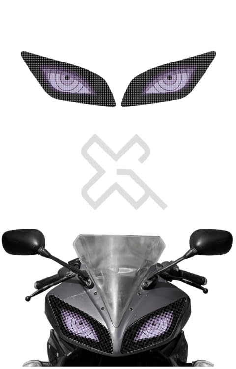 Grayfixx Eye Design Sticker for R15 V2 | Made in Premium Oneway Vision ...