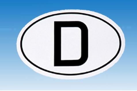 D-Schild, PVC, mini : Amazon.de: Baumarkt