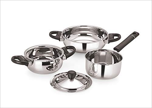 Buy Neelam Cookware 4 pc Set Online at Low Prices in India - Amazon.in