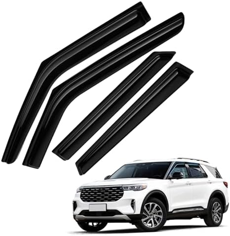 Amazon.com: Explorer Rain Guard - Window Visors for Ford Explorer 2020 ...