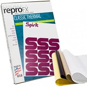 Repro FX Classic Thermal Tattoo Transfer Paper 25 Sheets : Amazon.co.uk ...