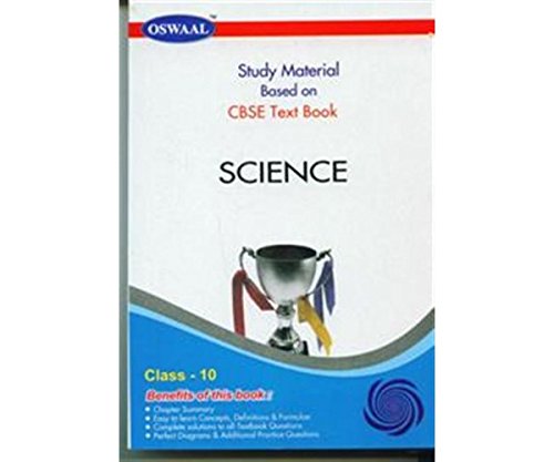 Oswaal Study Material Based On NCERT Textbook Science For Class - 10 ...