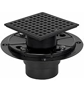 Uni-Green 4-1/4 inch Round Shower Base Drain - Solvent Weld 1.5 or 2 ...