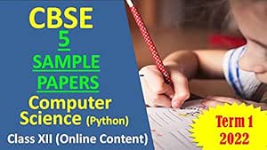 Simply Coding CBSE Sample Paper Class 12 Computer Science Term 1 2022 ...