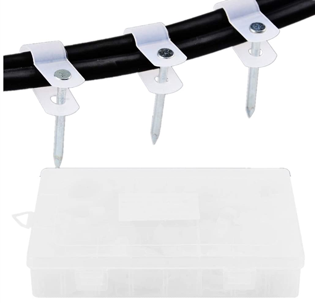 200pcs P Clips Wire Clips Cable Clamp Nylon Plastic P | Desertcart Sri ...