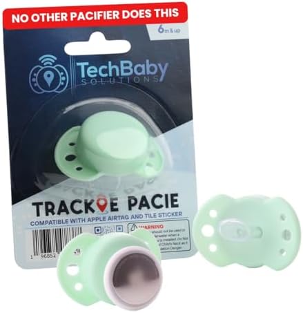 Amazon.com : TechBaby Solutions - Trackable Pacifier - Compatible with ...